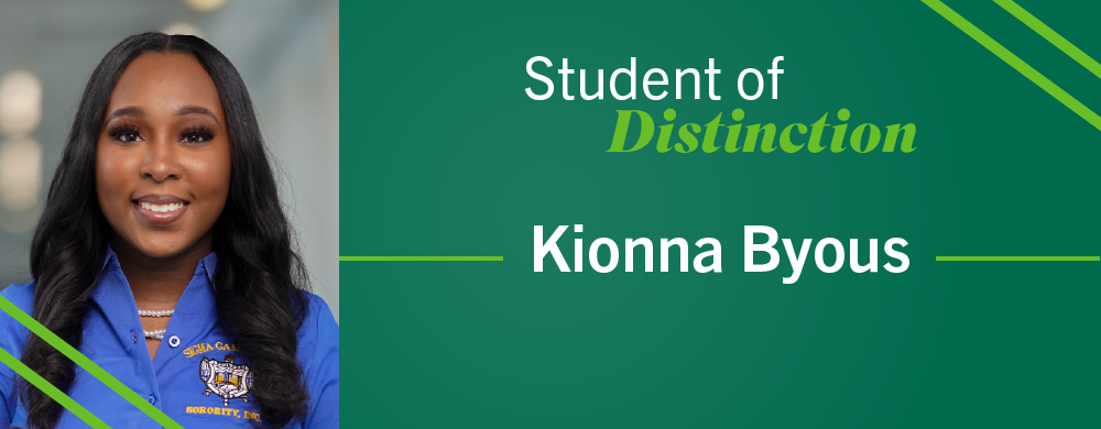 Student of Distinction: Kionna Byous | Cleveland State University