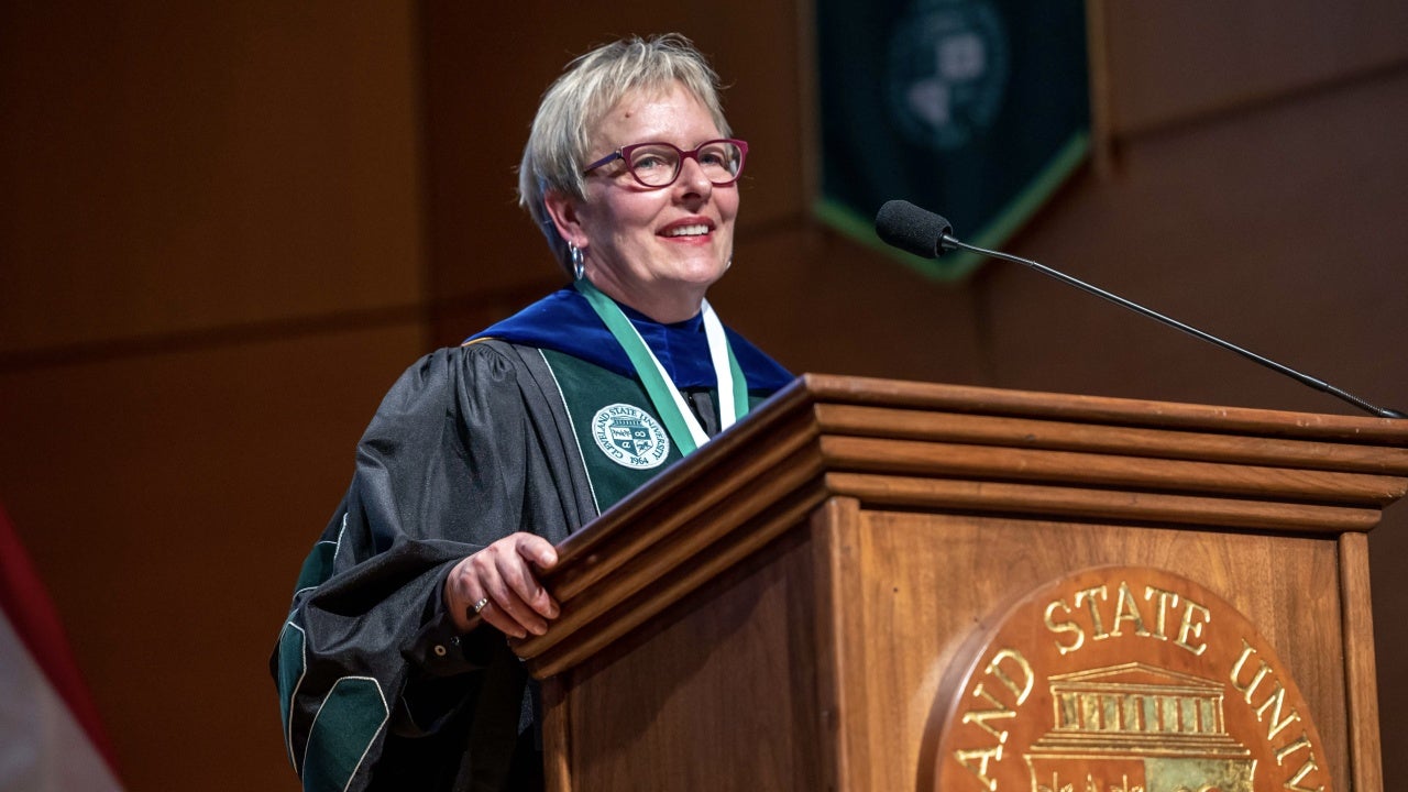 President Laura Bloomberg | Cleveland State University