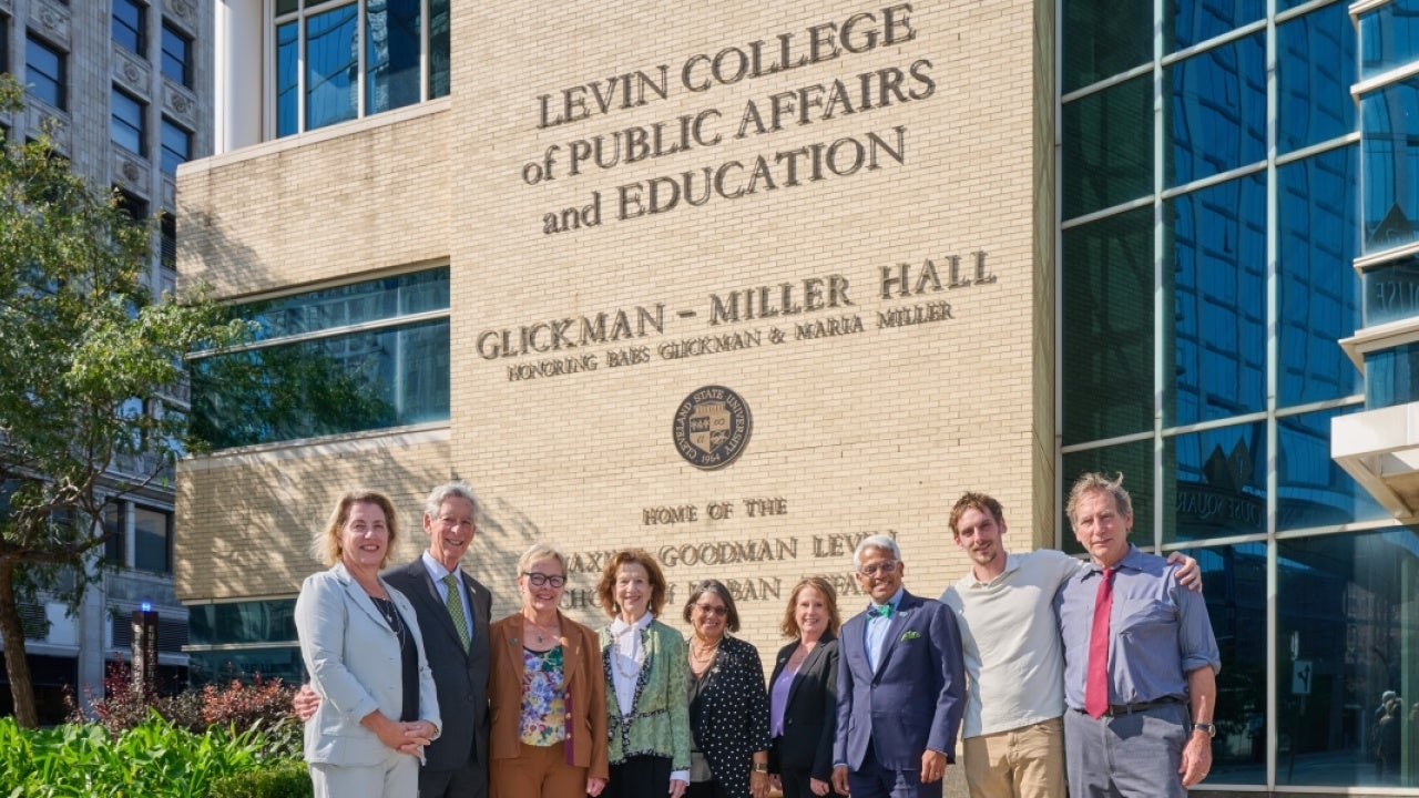 Levin College of Public Affairs and Education Celebrates New Signage ...